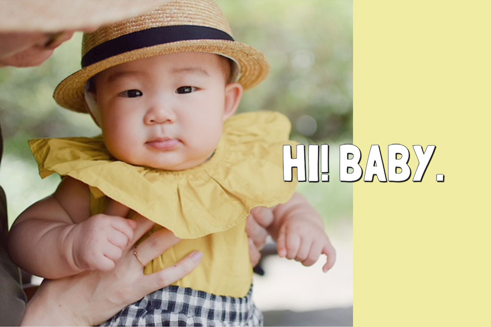 Hi!baby.こんにちは赤ちゃん♪